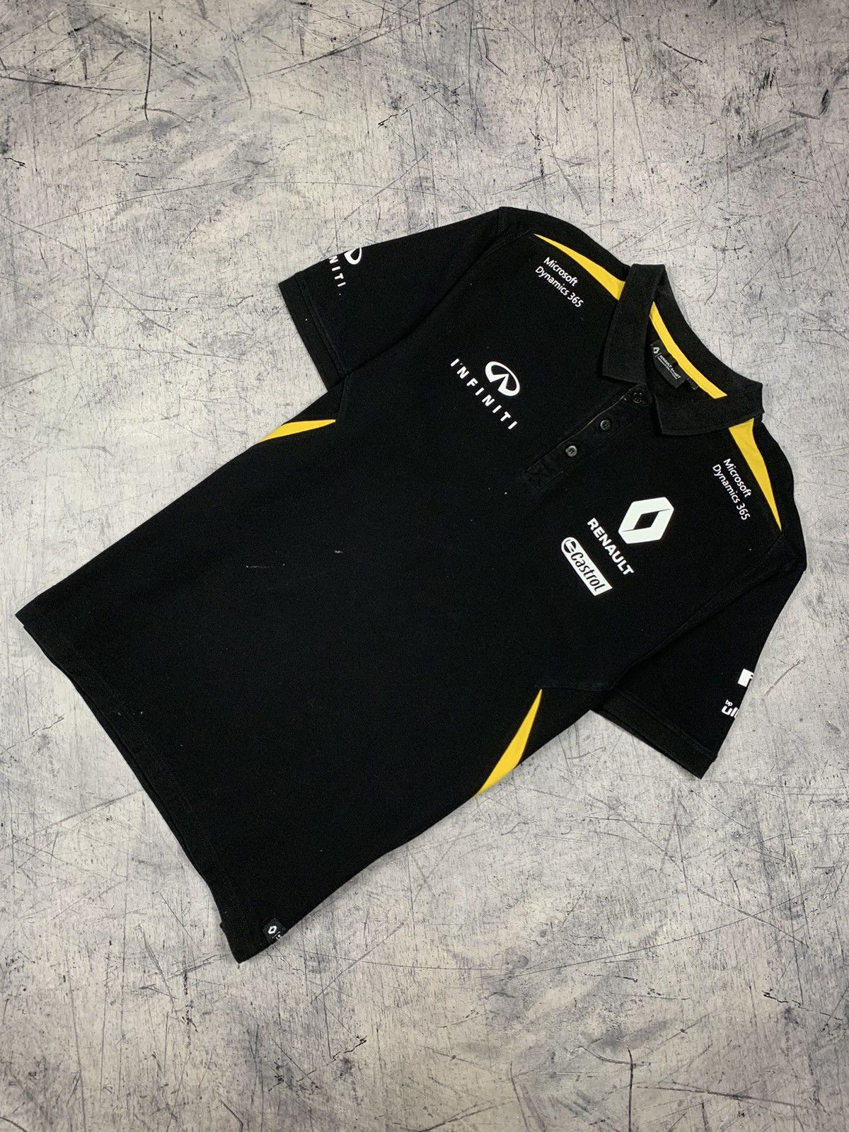 Luxury × Racing × Streetwear Renault Sport Formula One Team Polo Shirt ...