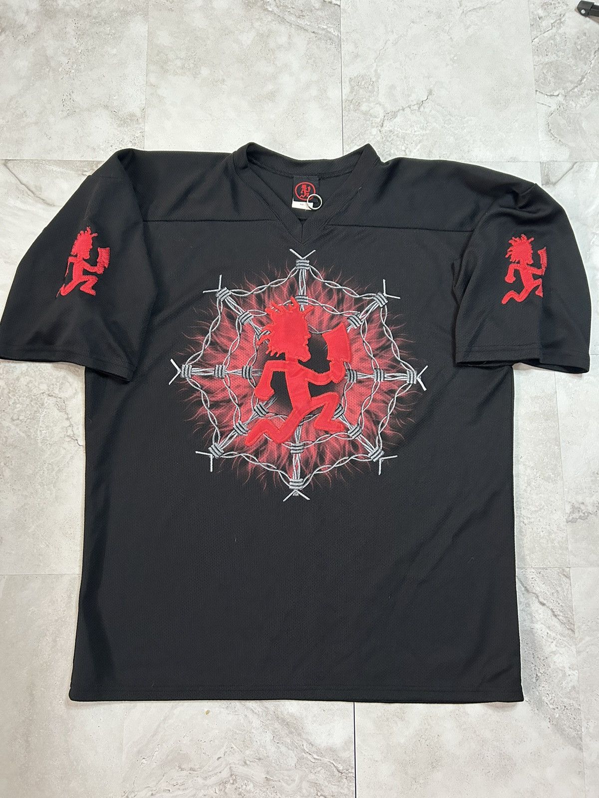 Vintage Vintage ICP Psychopathic Records Hatchetman Black Jersey | Grailed