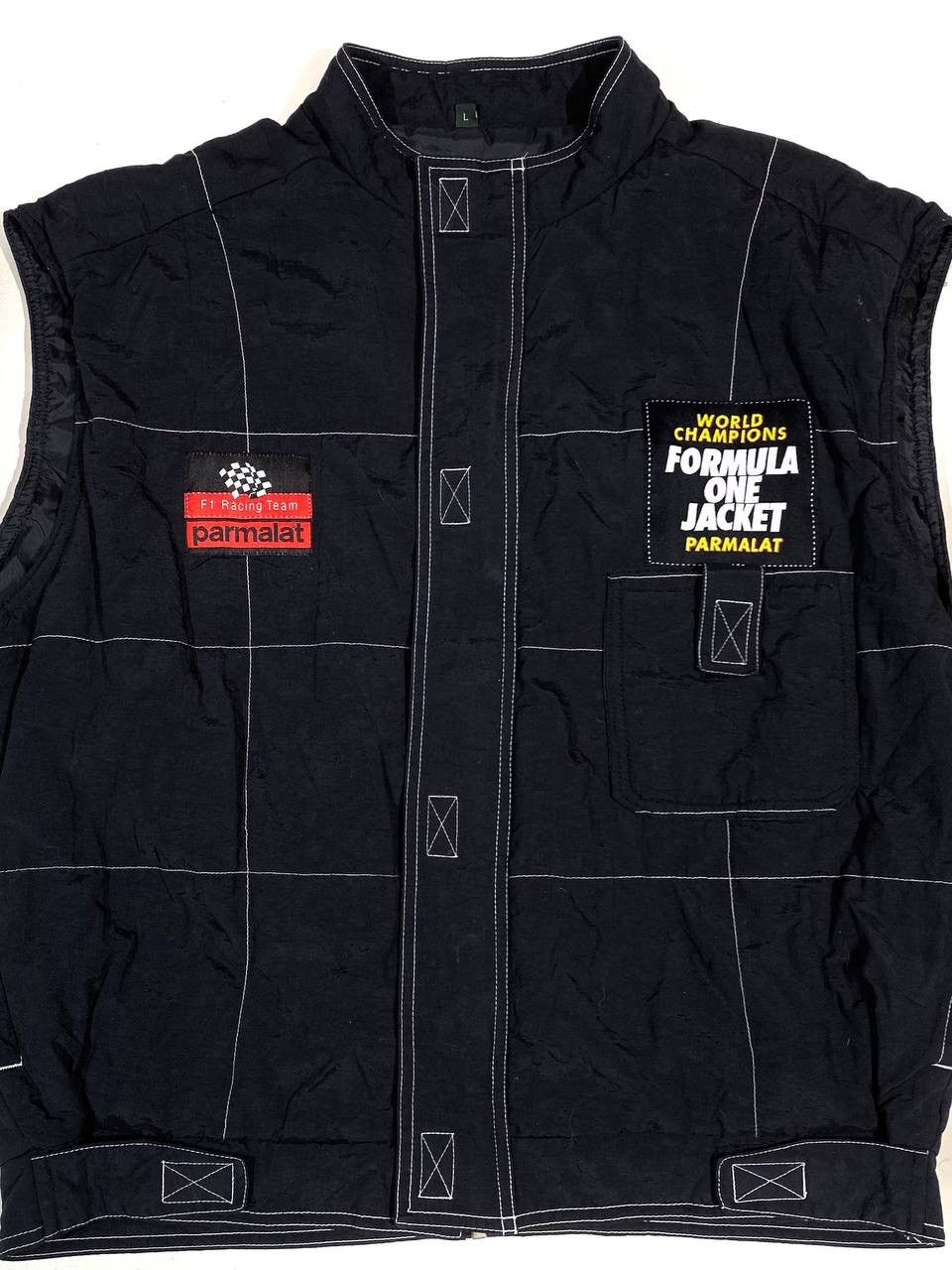 NASCAR × Racing Vintage Rare Parmalat Racing Vest Formula 1 | Grailed