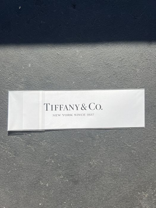Supreme Supreme x Tiffany & Co. Box Logo Sticker | Grailed
