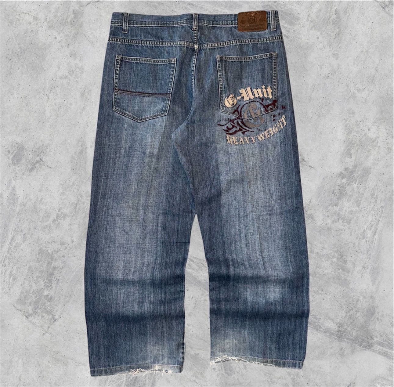 G Unit × Jnco × Vintage VINTAGE BAGGY Y2K G UNIT HEAVYWEIGHT DENIM ...