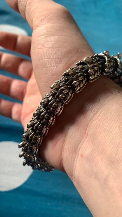 Cuban Link Chain Snake Chain Bravelet | Grailed