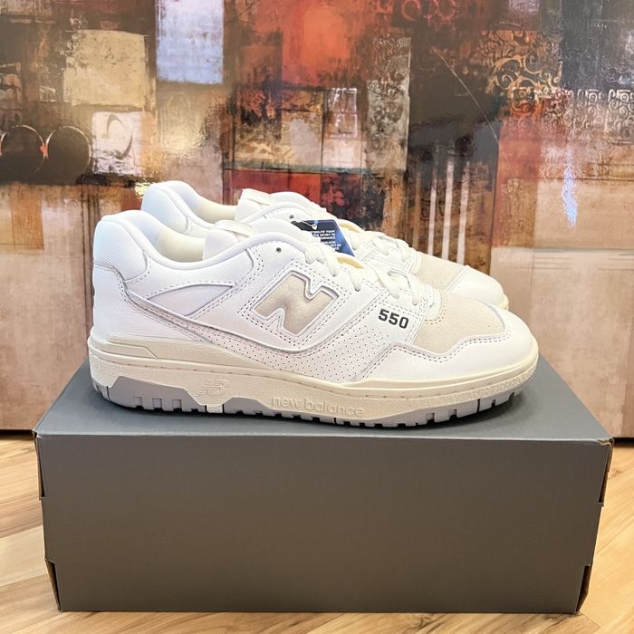 New Balance 2023 New Balance 550 White / Timberwolf / Rain Cloud NB550 ...