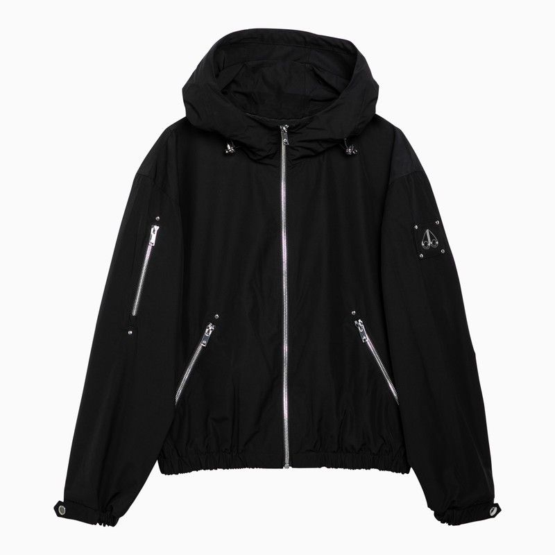 Moose Knuckles Moose Knuckles Lightweight Zipped Jacket Black | Grailed