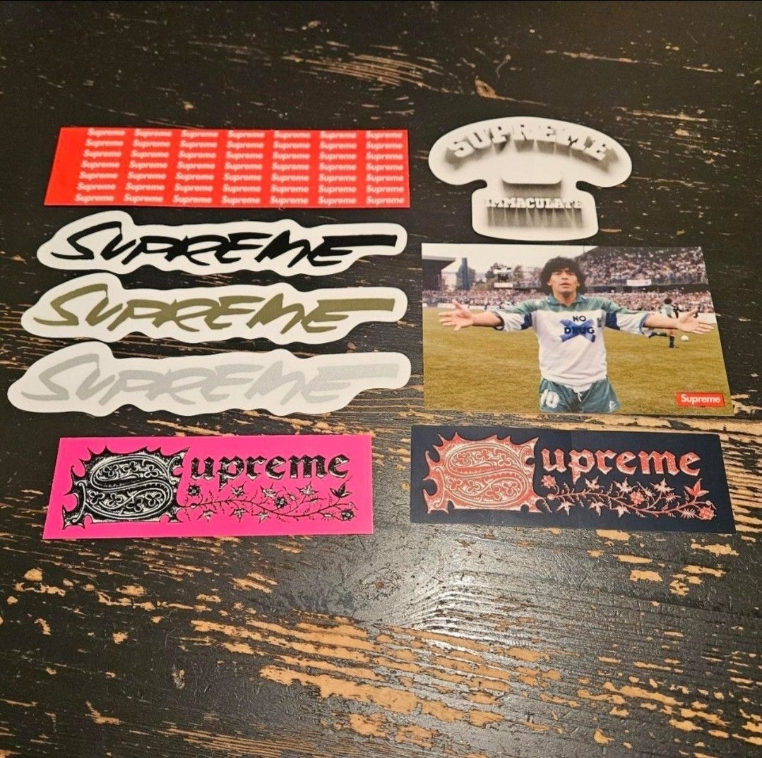 Supreme Supreme SS24 Complete Stickers Sticker Set + FREE SURPRISE ...