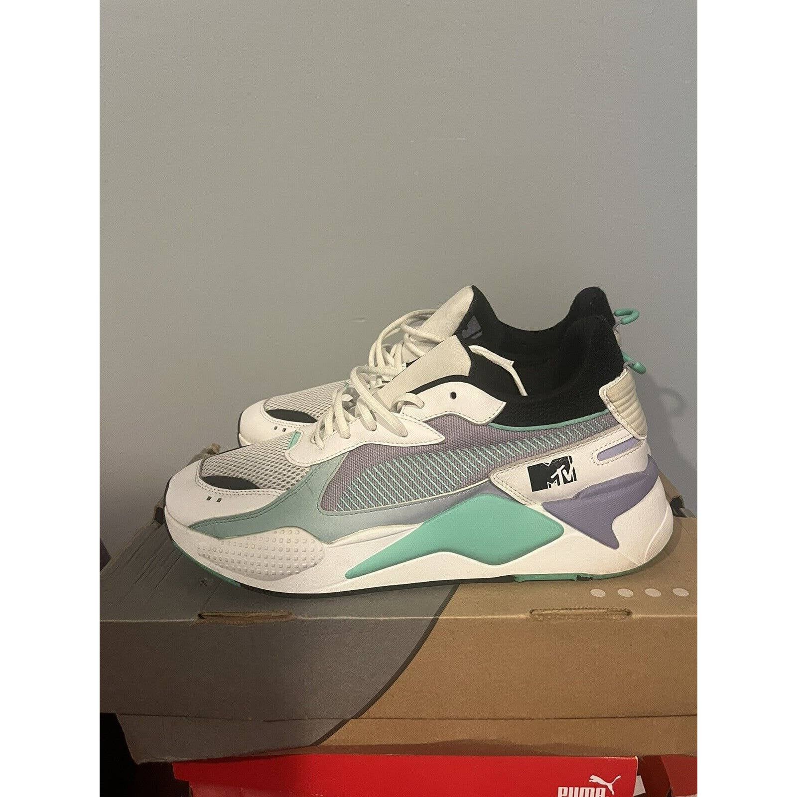 Puma Size 12 PUMA RS-X Tracks x MTV 80s -White 2019 Sample | Grailed