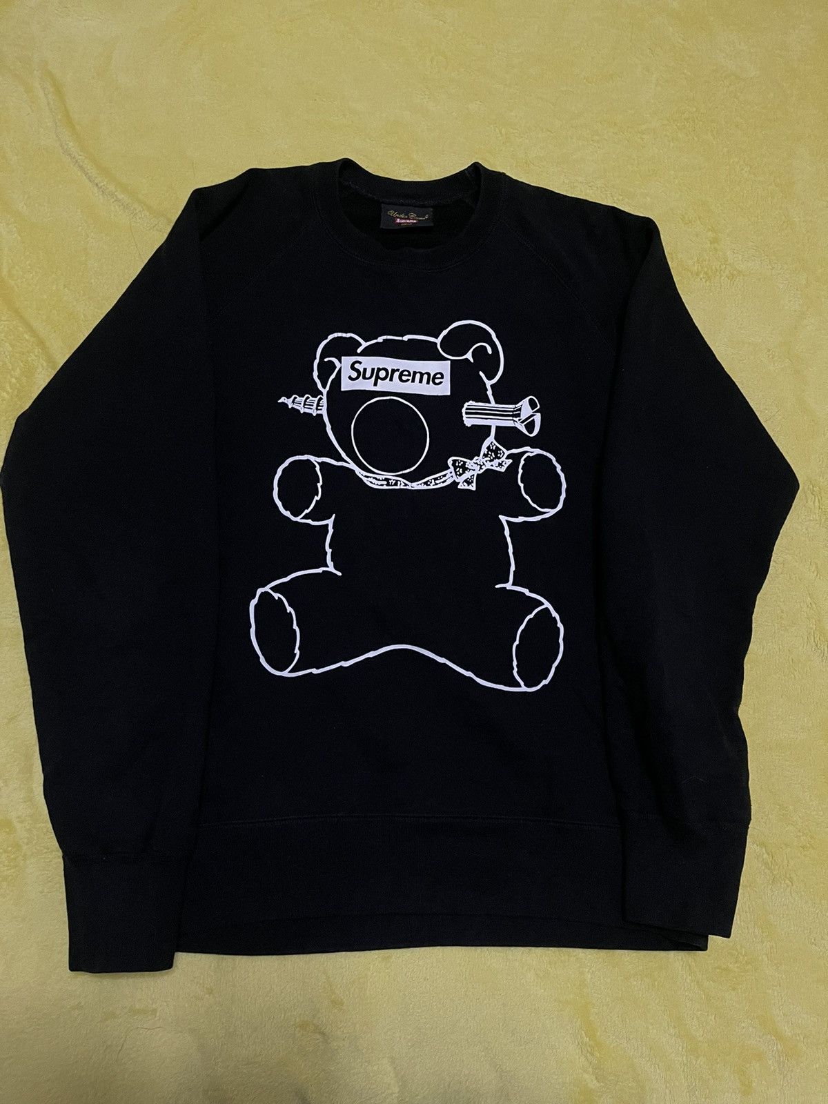 Supreme × Undercover Supreme undercover bear box logo crewneck | Grailed