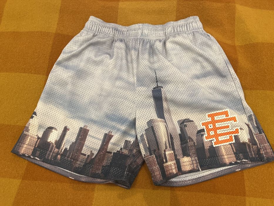 Eric Emanuel Eric Emanuel S NYC New York City skyline shorts | Grailed