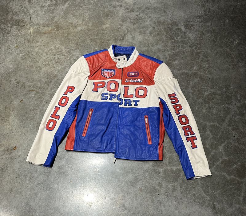 Polo Ralph Lauren Polo Ralph Lauren Cafe Racer Leather Jacket 2023 ...