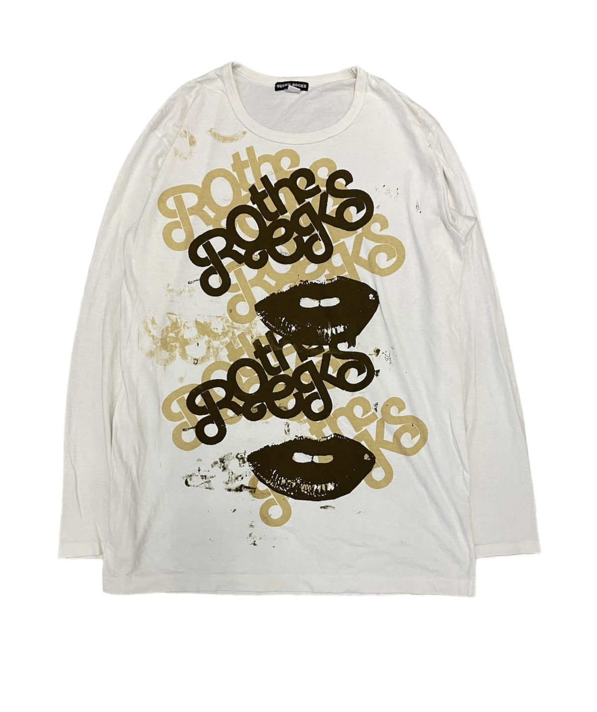 Le Grande Bleu (L.G.B.) 1990s Ozone Rock Hysteric Glamour lips | Grailed