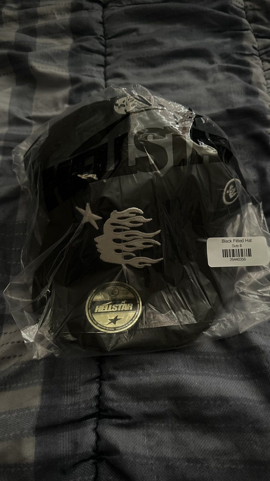 HELLSTAR OG Black Fitted Hat Size 8 | Grailed