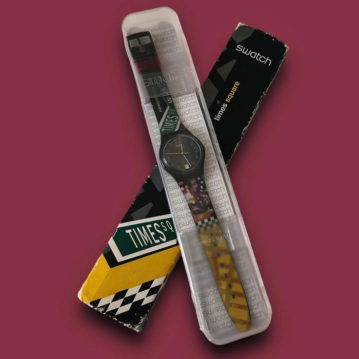 Swatch Vintage 2004 Swatch Watch Times Square New York | Grailed