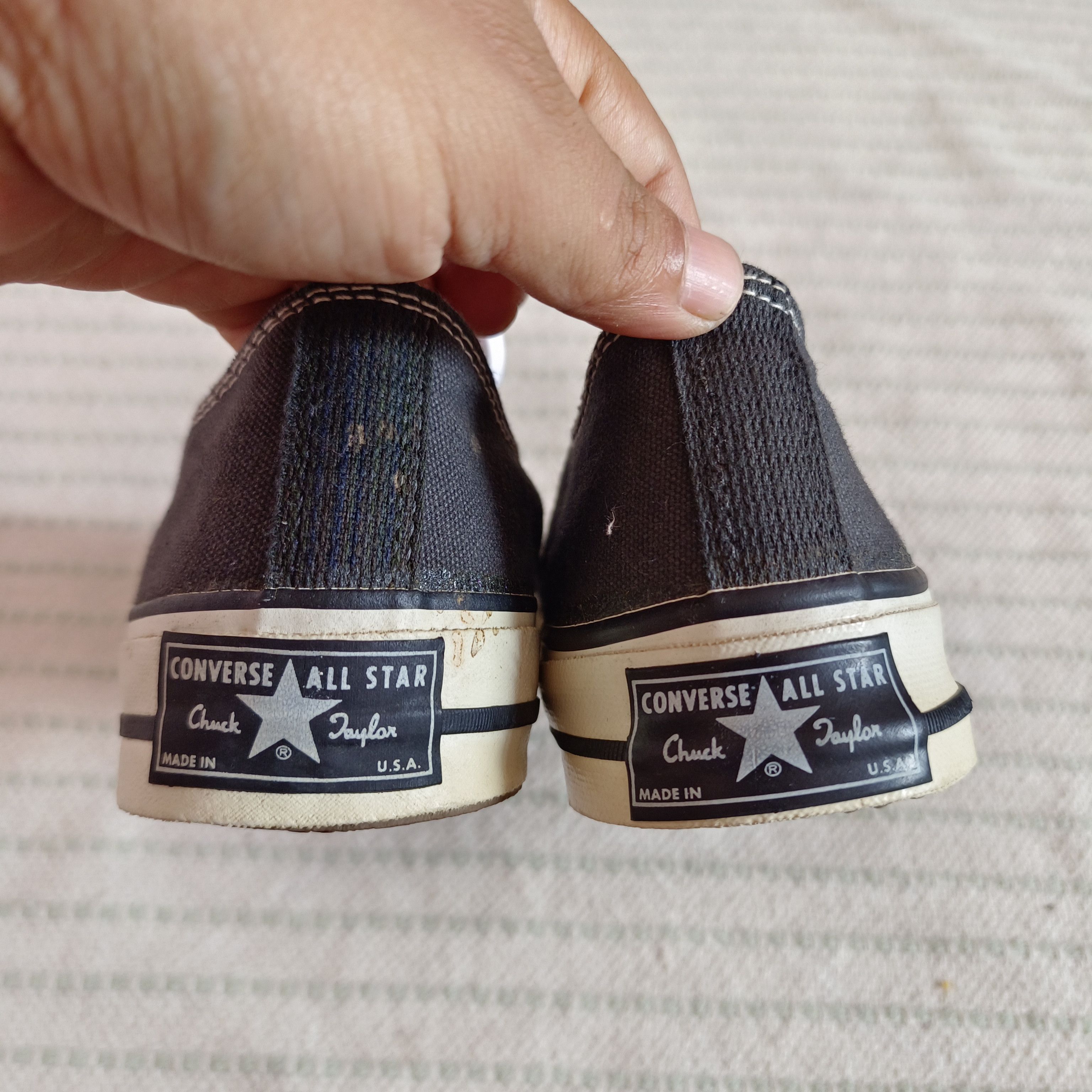 Converse × Vintage Vintage 70s Converse Black Label | Grailed