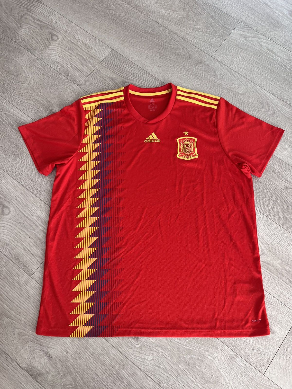 Adidas × Vintage Spain World Cup Soccer Kit Jersey National Adidas 2018 ...