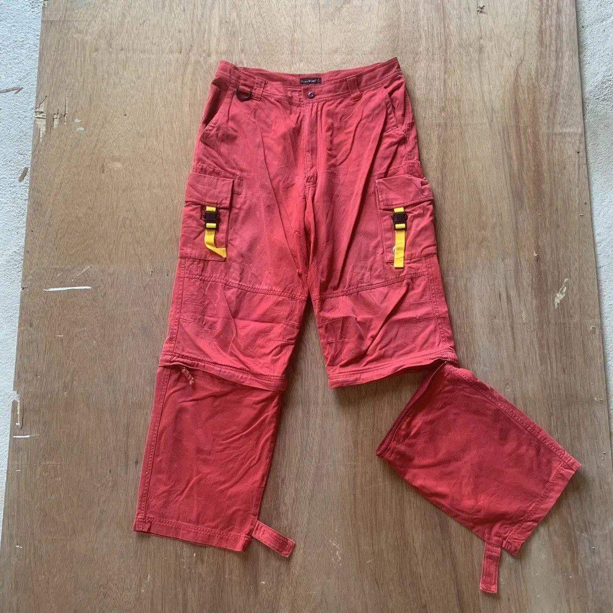 Archival Clothing TRANSER JAPANESE VINTAGE TWO WAY HIKING BAGGY CARGO ...