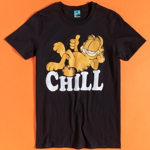 Fruit Of The Loom Official Garfield Chill Black T-Shirt | Grailed