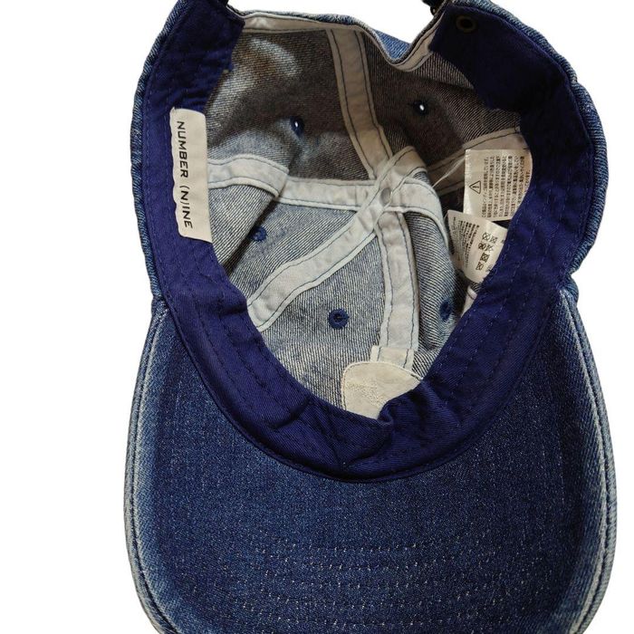 Number (N)ine number nine navy hat | Grailed