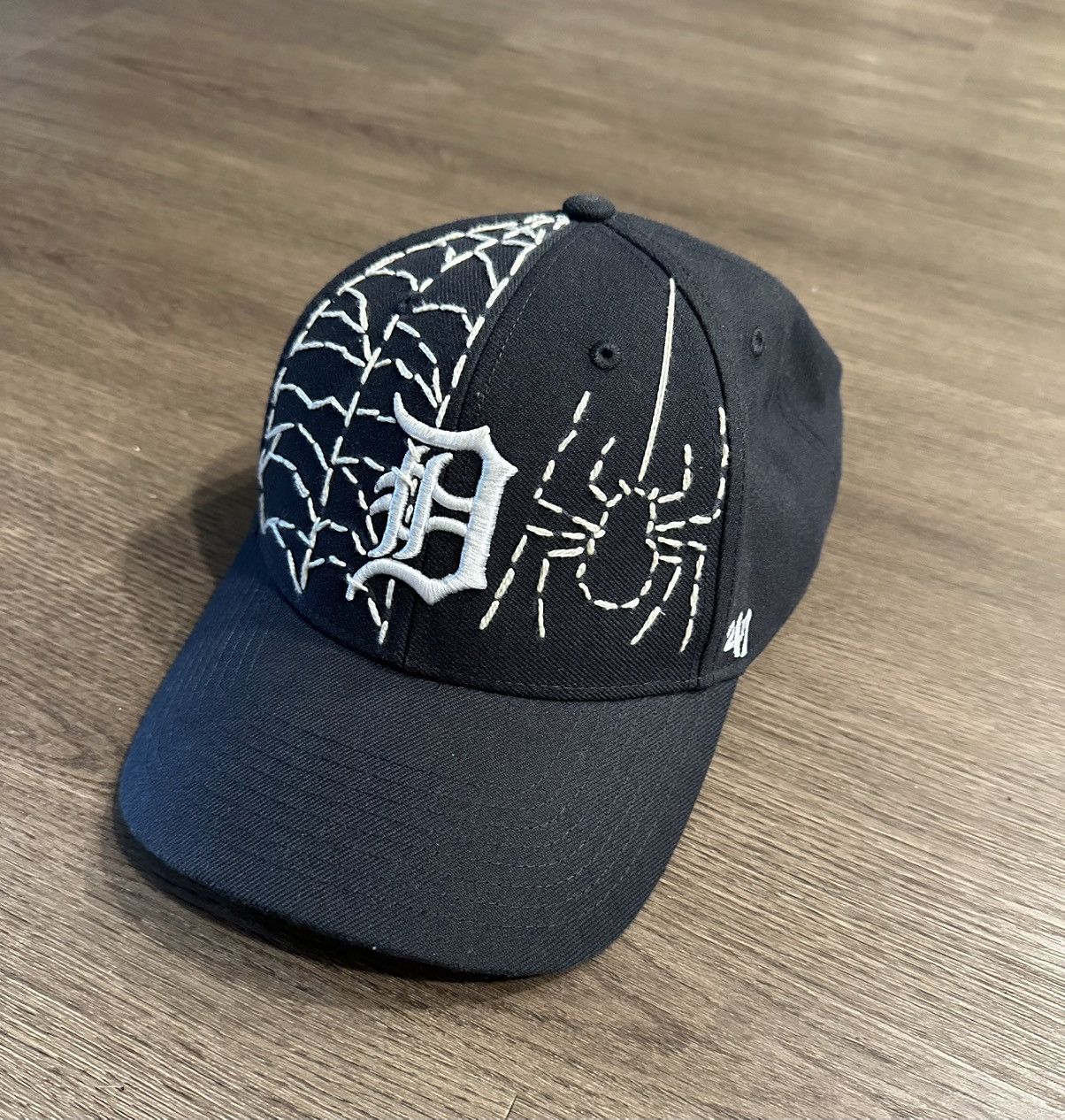 New Era Detroit Tugers Rare Spider Embroidered Baseball Cap | Grailed