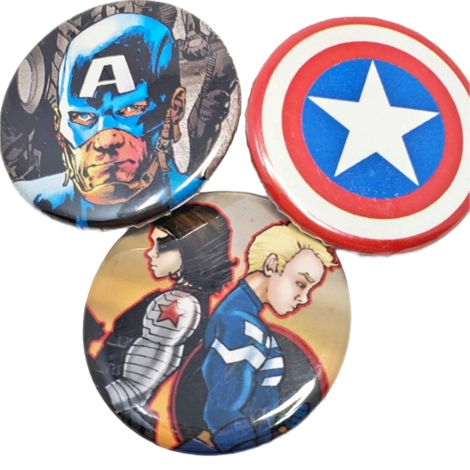 Marvel Comics Marvel's Captain America Pin Bundle | Grailed