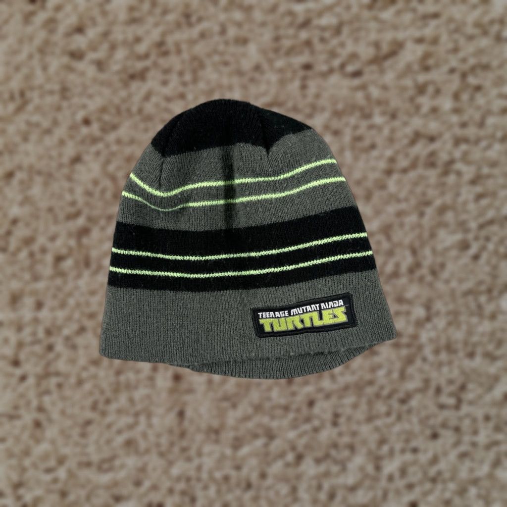 Nickelodeon Teenage Mutant Ninja Turtles Beanie Toque Youth OS Gray ...