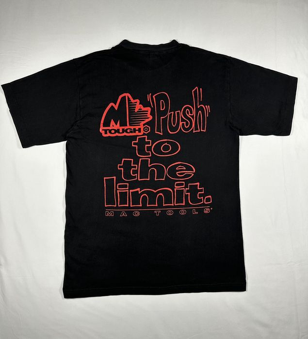 Vintage Vintage MAC Tools “Push to the limit” T Shirt | Grailed