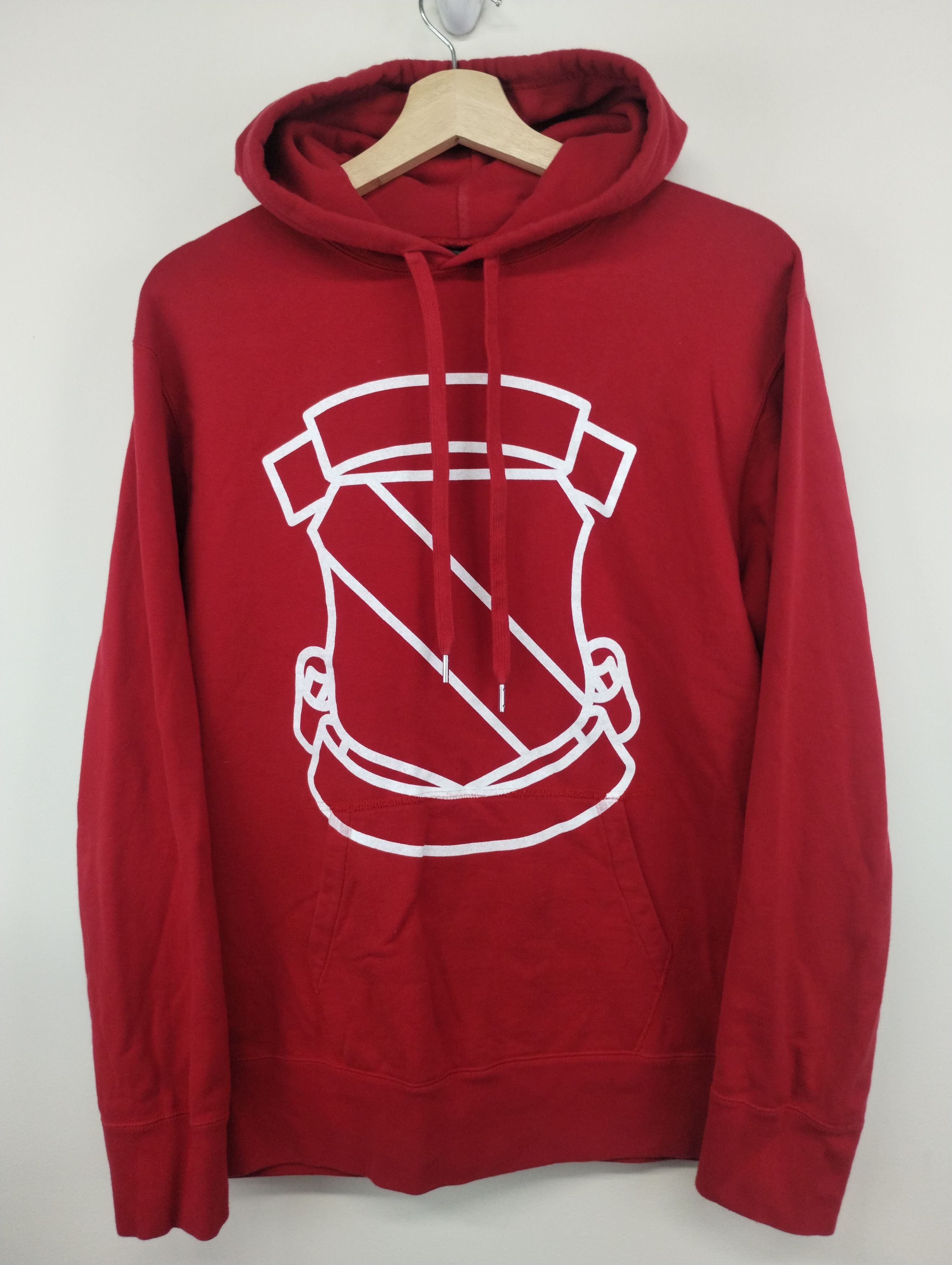 Japanese Brand × Number (N)ine × Streetwear Number Nine Crest Red ...