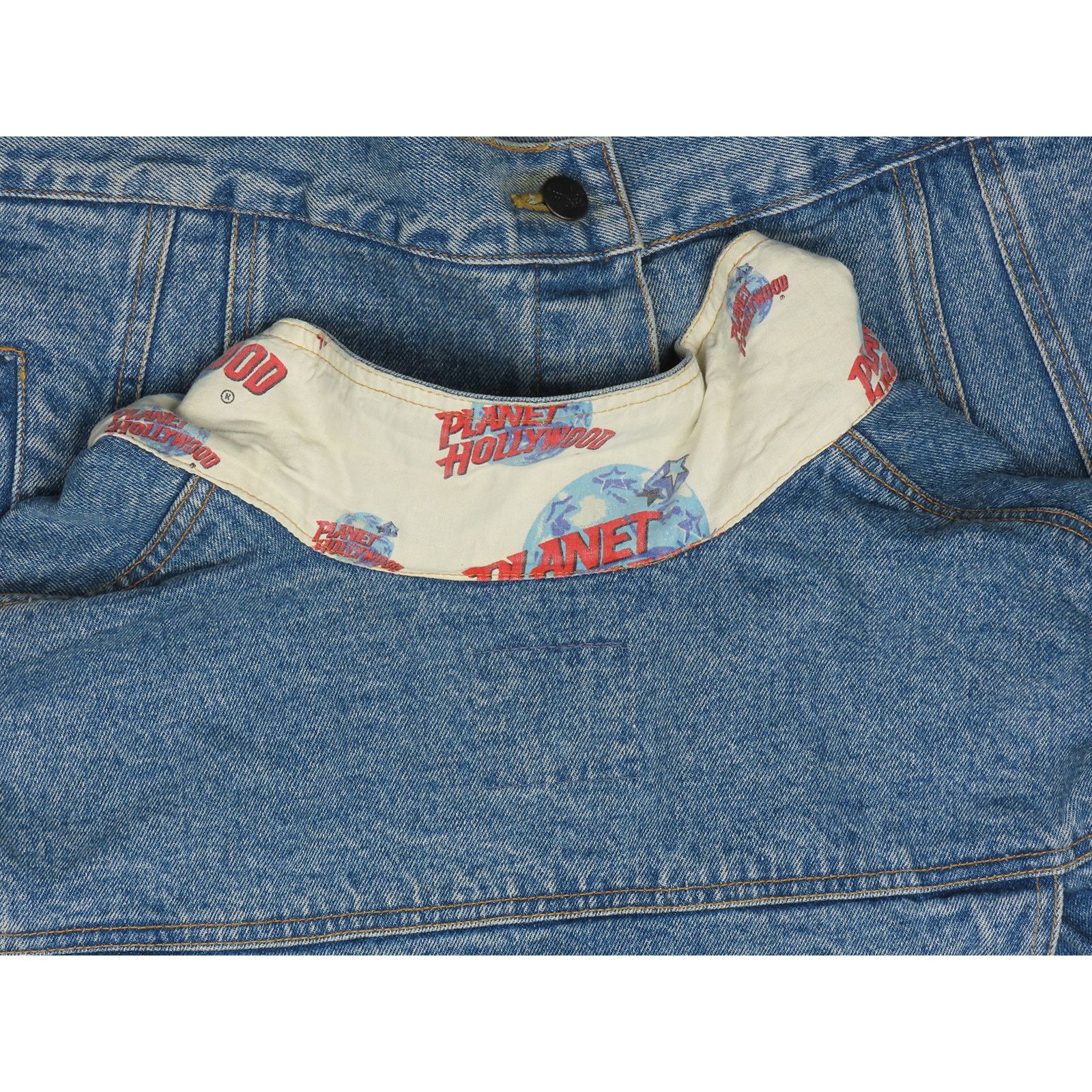 Other 90s Vintage Planet Hollywood Beverly Hills Denim Jean Jacket ...