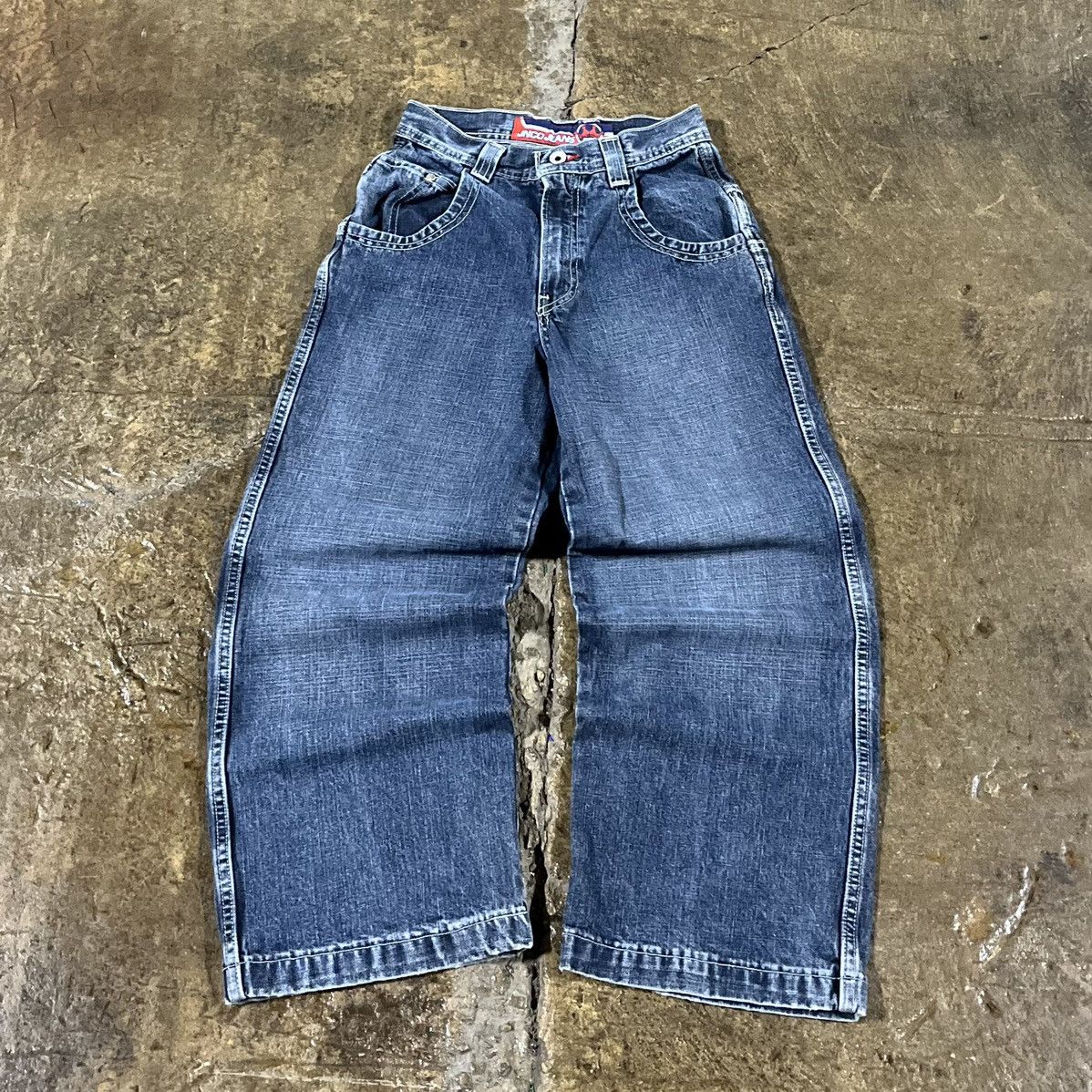 Vintage *RARE* CRAZY VINTAGE JNCO DRAGON JEANS BAGGY Y2K SKATER RAVE ...