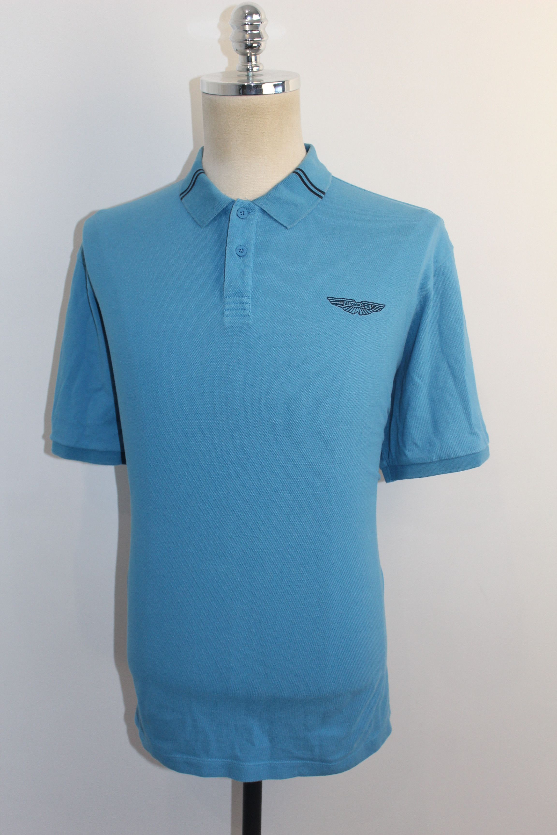 Designer Men's Hackett Aston Martin Blue Size 2XL | Grailed