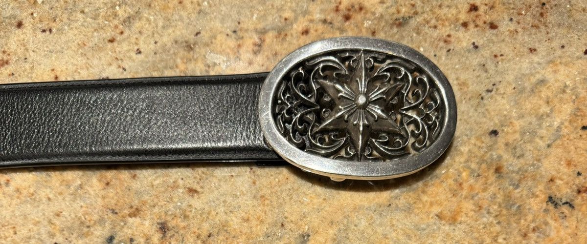 Chrome Hearts Chrome hearts Star Buckle Belt | Grailed