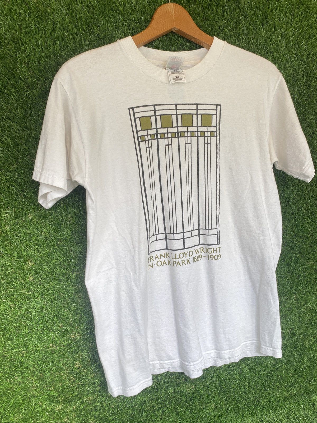 Vintage 90’s Frank Lloyd Wright Architect / Art Tee Shirt M | Grailed