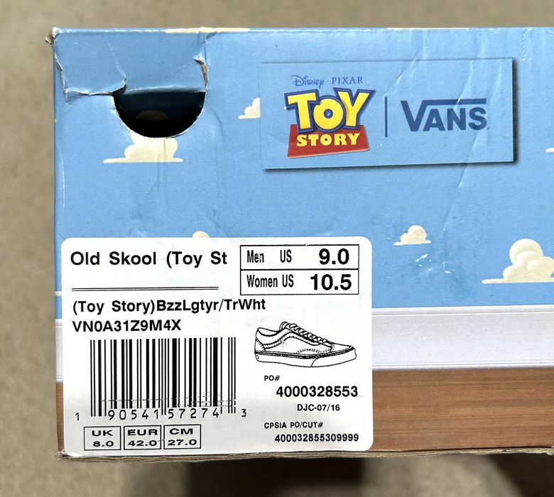 Vans Toy Story x Vans Old Skool “Buzz Lightyear” | Grailed