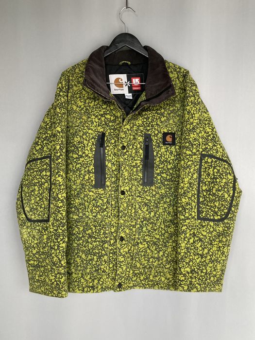 Carhartt Rare 2008 Carhartt X Burton Collab Ski Jacket Parka Canvas ...
