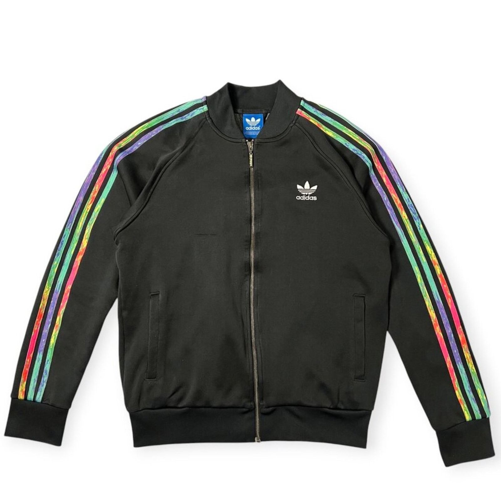 Adidas Adidas Rainbow 3 Stripes Track Jacket Pride LGBT L | Grailed