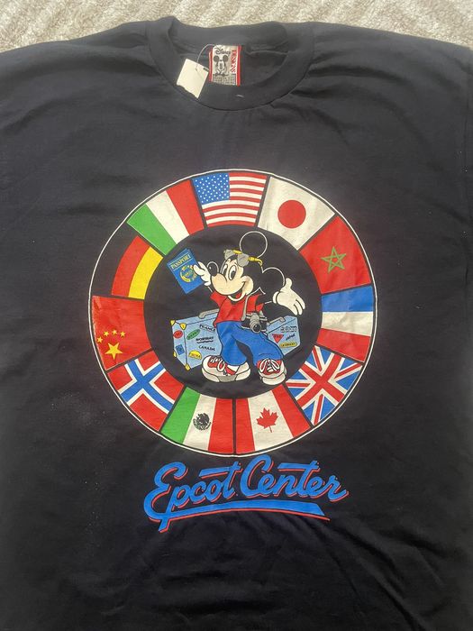 Mickey Mouse Vintage Disney Designs World Mickey Mouse Epcot Center ...