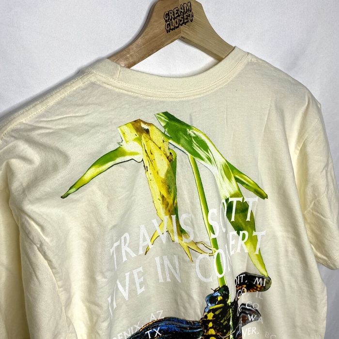 Travis Scott Travis Scott Cactus Jack Birds Eye View Tour Merch Tee ...