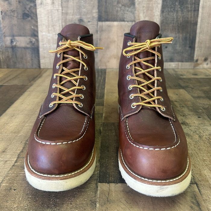 Red Wing Red Wing Heritage 8138 Moc Toe Briar Oil Slick Boots 11.5 D ...