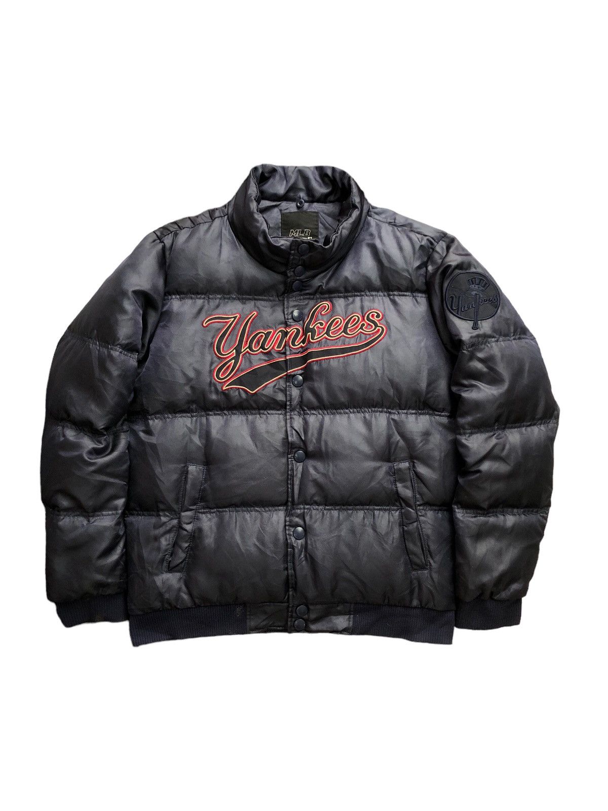 MLB 🇰🇷 🔥 New York Yankees Puffer Down Jacket Streetwear | Grailed