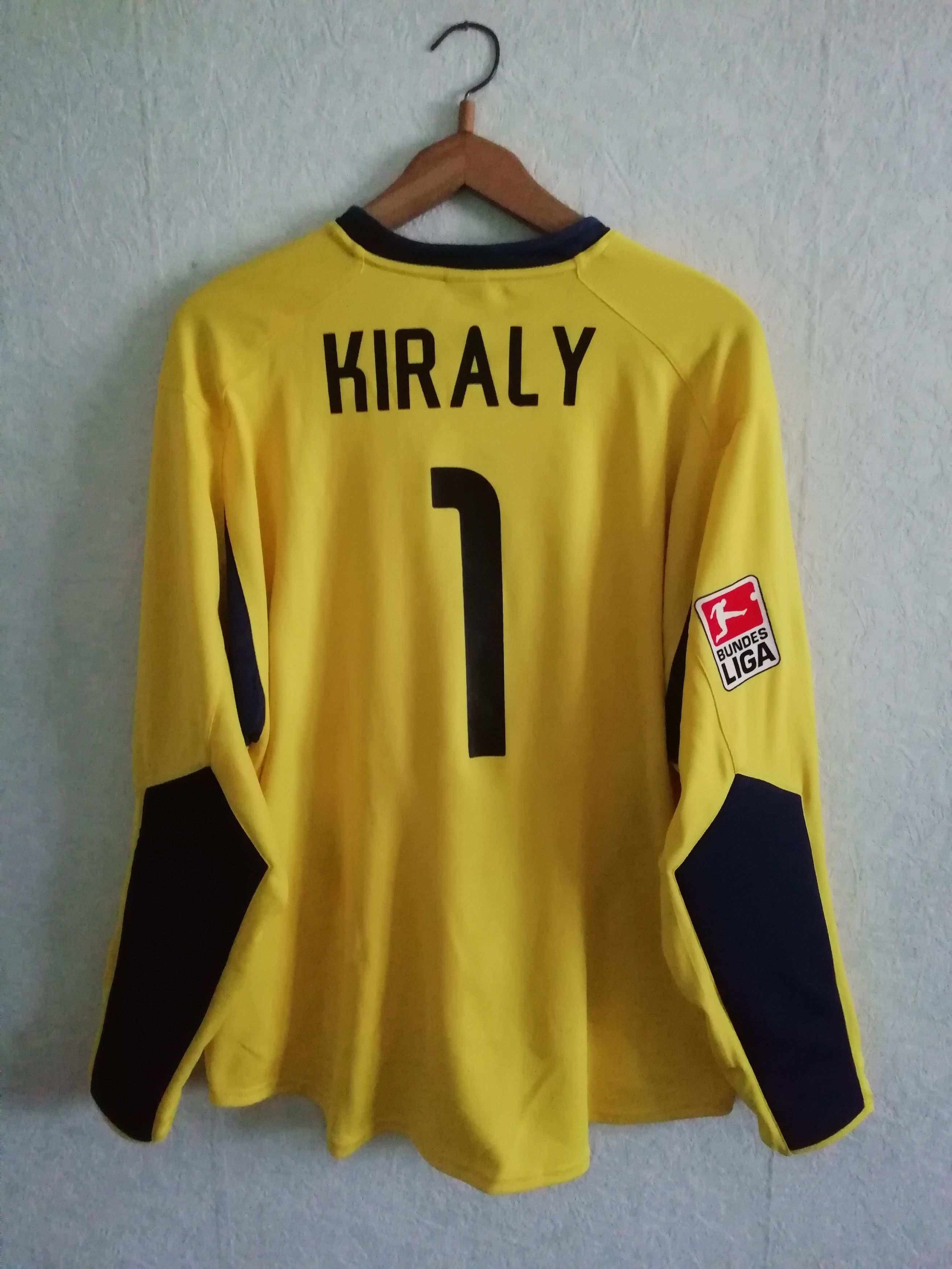 Nike Hertha BSC Gabor Kiraly Match Worn 2003 2004 Berlin Shirt | Grailed
