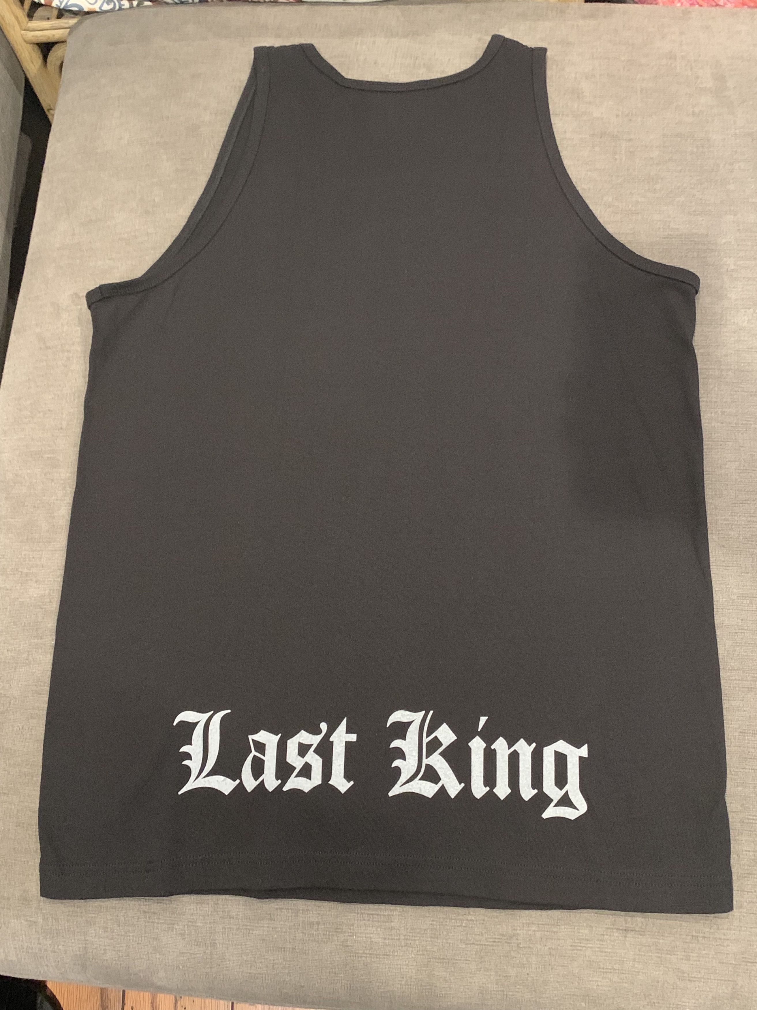 Vintage Tupac The Last King L Tank Top Rap 2pac Egypt Gold Red | Grailed