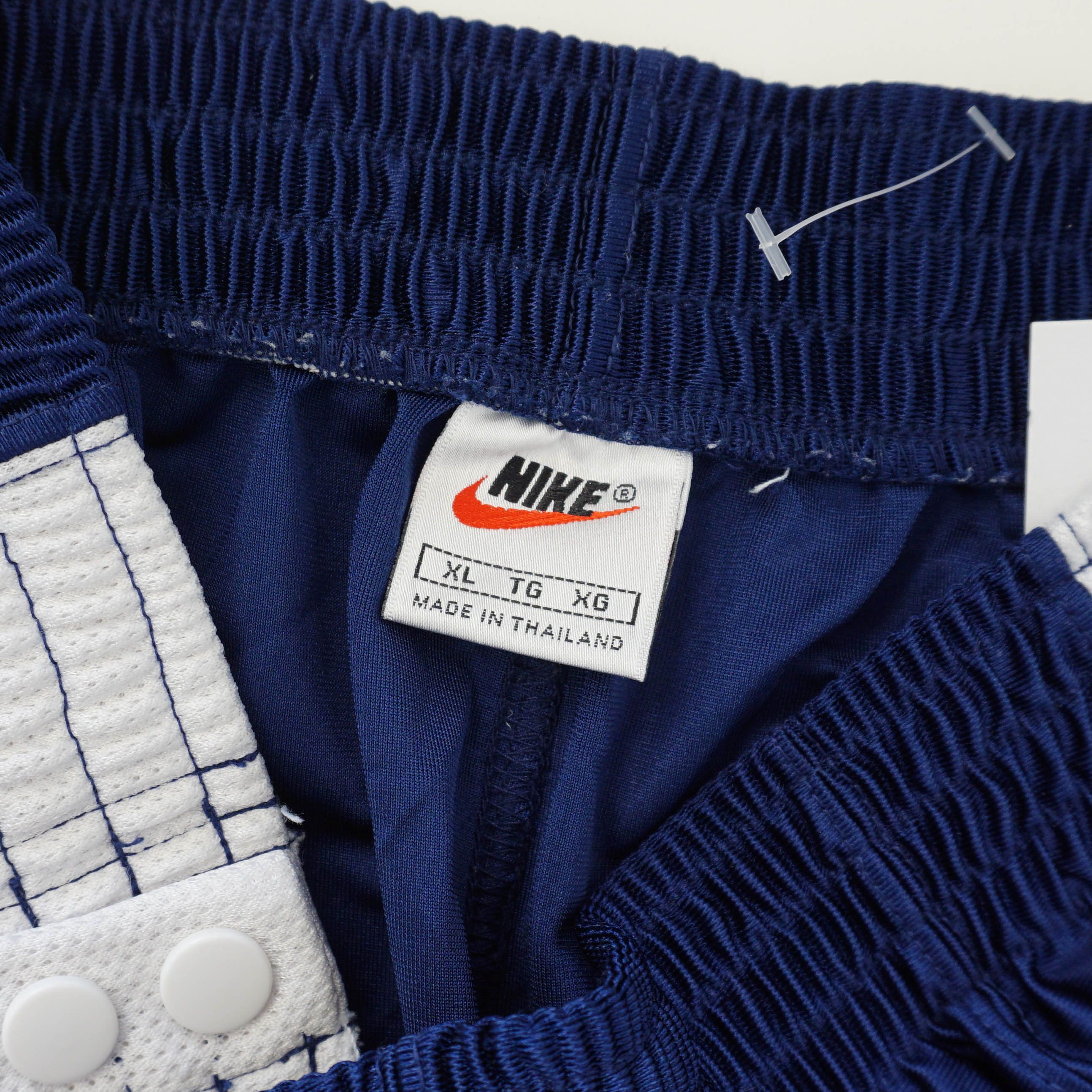 Nike Archive 1990's Embroidery Swoosh Popper Track Pants | Grailed