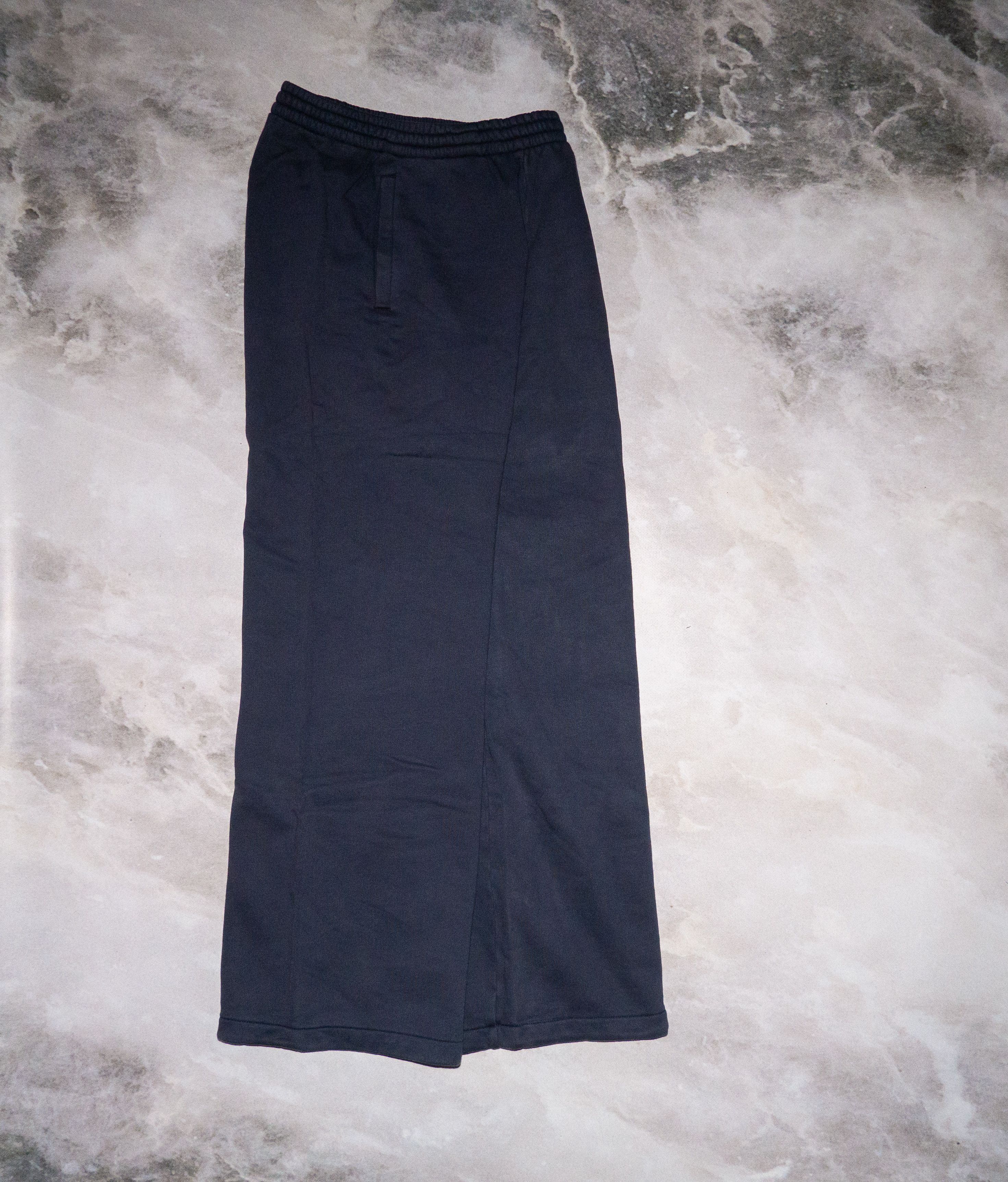 Gap × Kanye West Yeezy Gap Balenciaga Wide Leg Double Layer Sweatpants ...