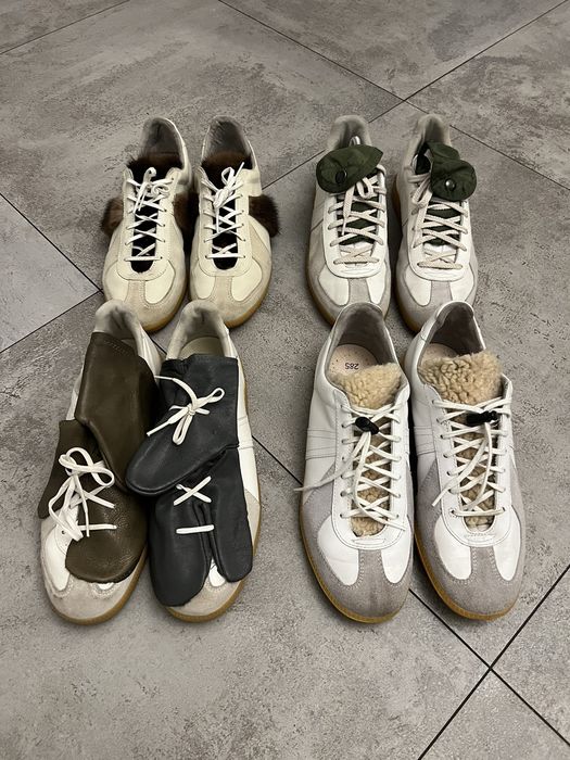 Vintage Reworked GATS german army trainers maison margiela | Grailed