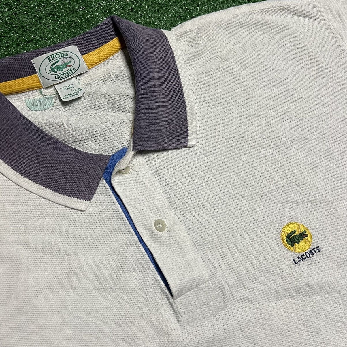 Vintage Vintage 90s Izod Lacoste Embroidered Logo Polo Shirt | Grailed