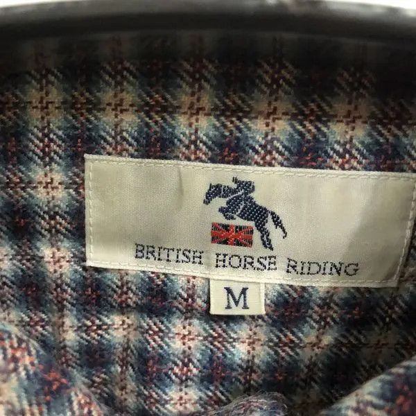 Flannel × Streetwear × Vintage Vintage British Horse Plaid Tartan ...