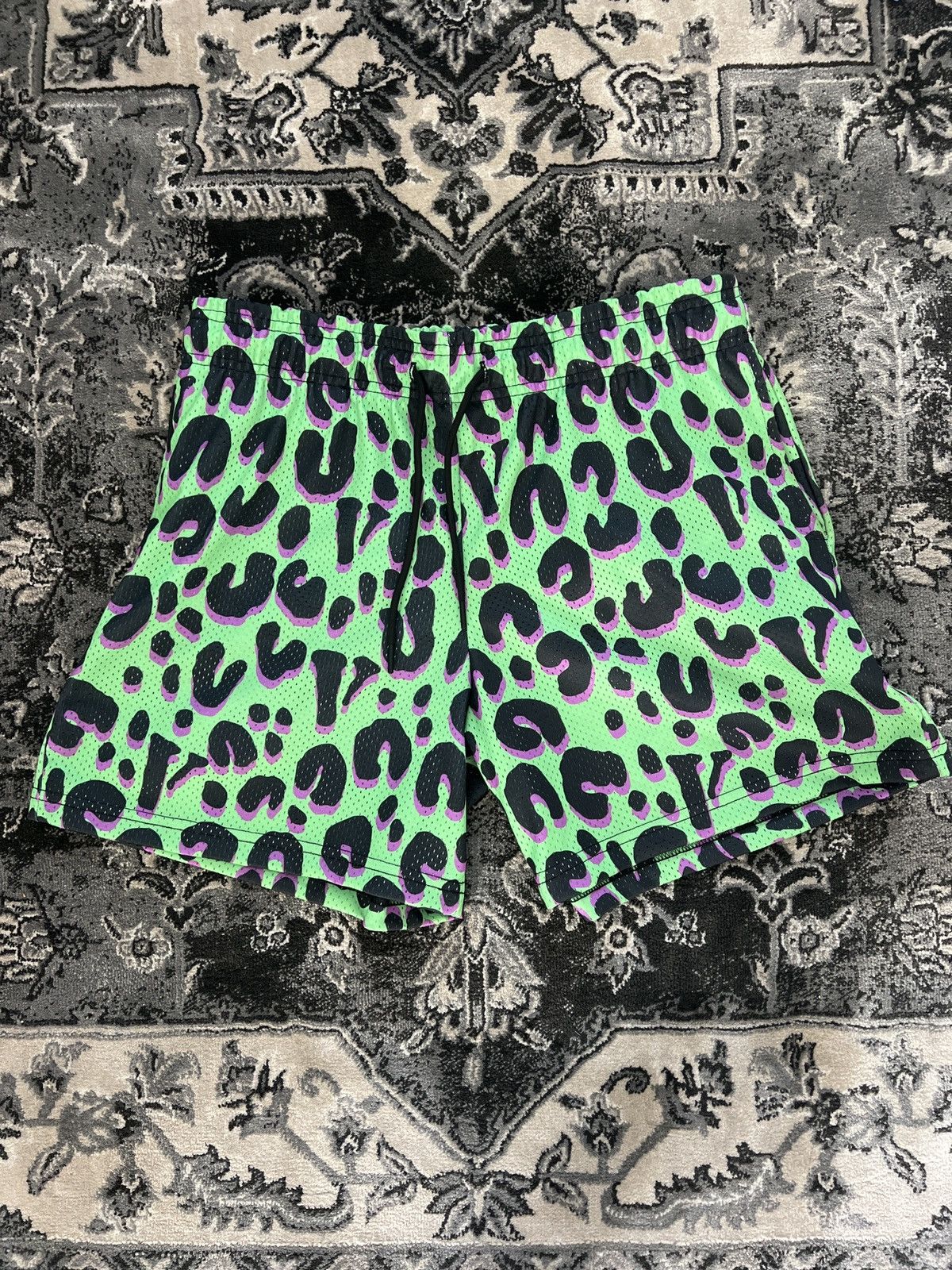 Vlone DENNIS RODMAN X VLONE MESH SHORTS | Grailed