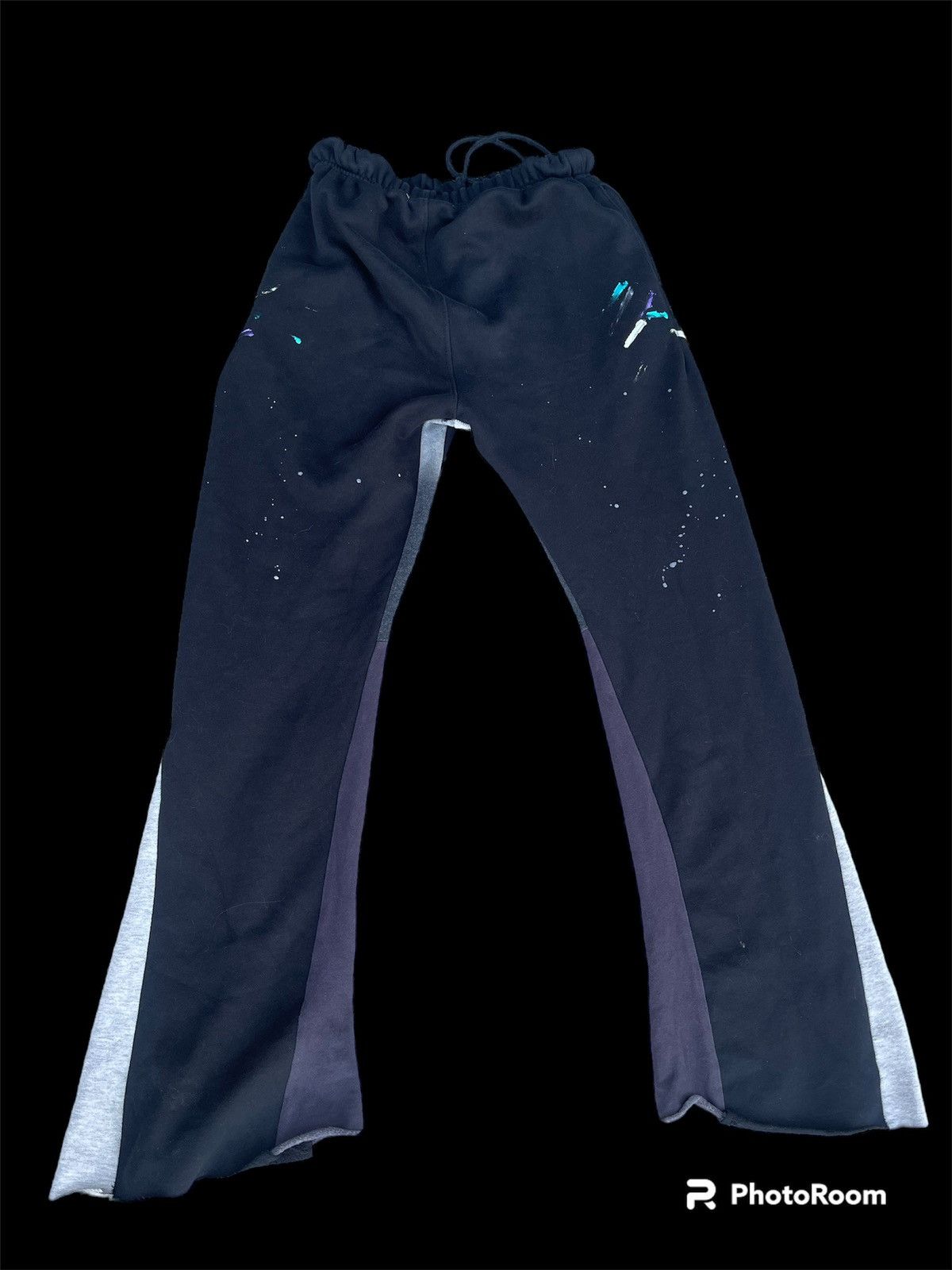 Streetwear Mnml contrast bootcut flared sweats | Grailed
