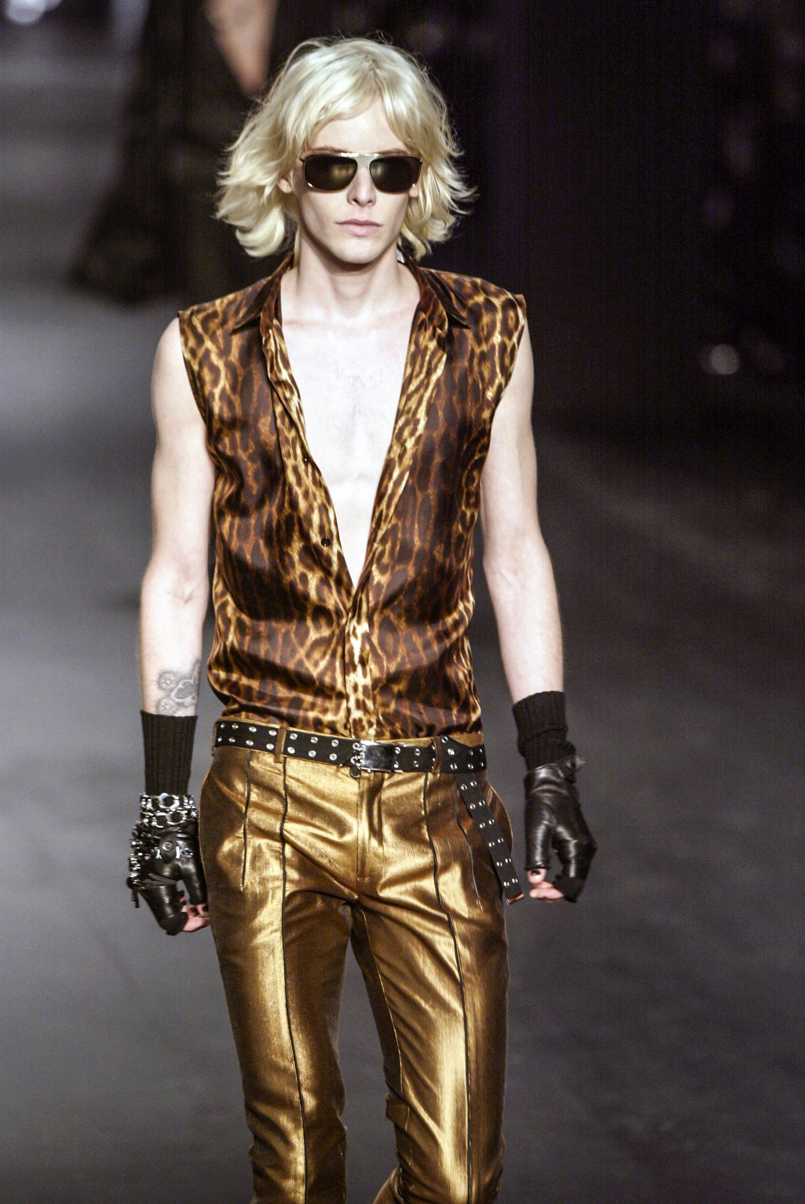 Dior Dior Homme AW 2003 "Luster" Chrome Aviator sunglasses | Grailed