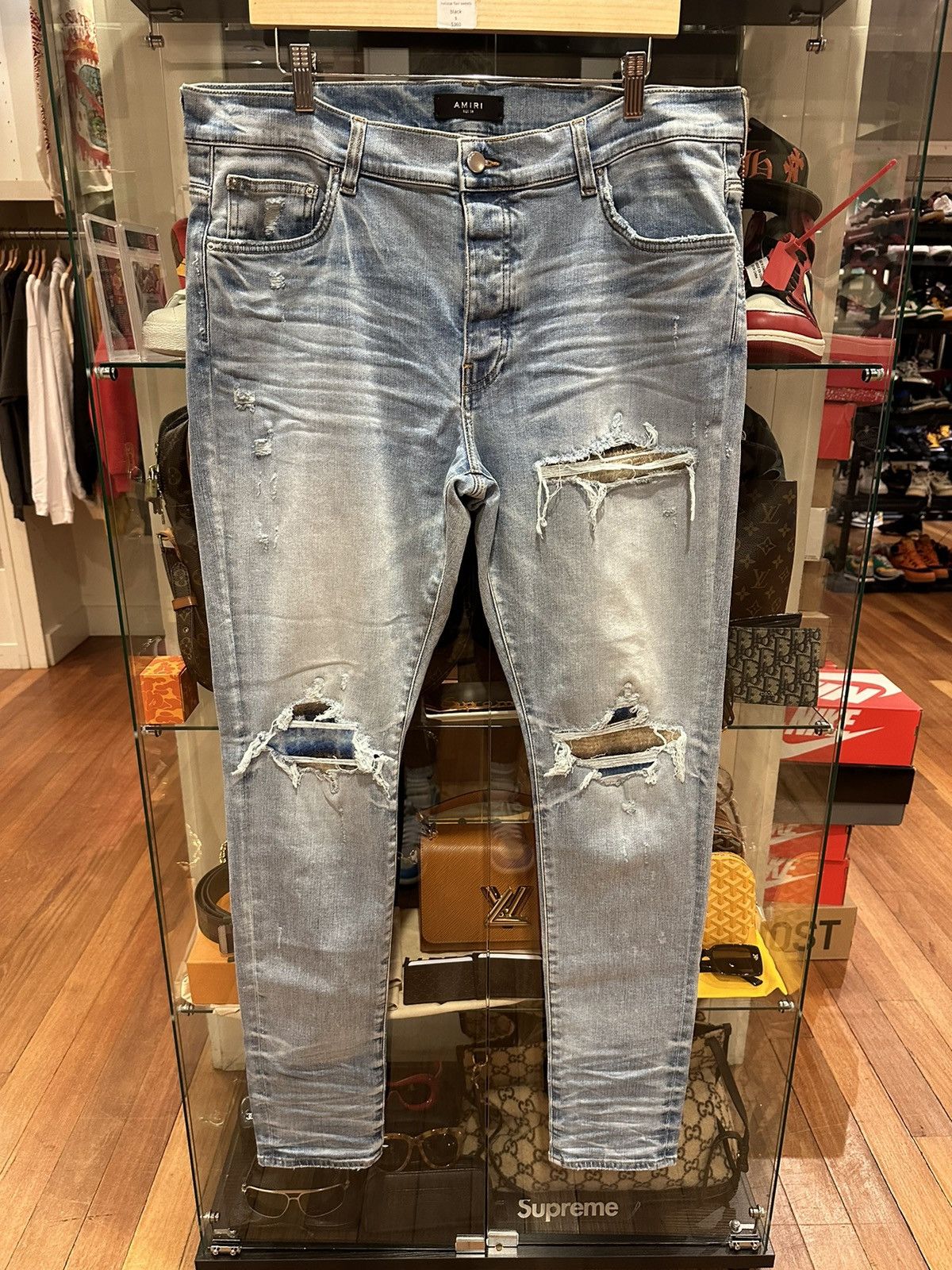 Amiri Amiri MX1 wool patch | Grailed