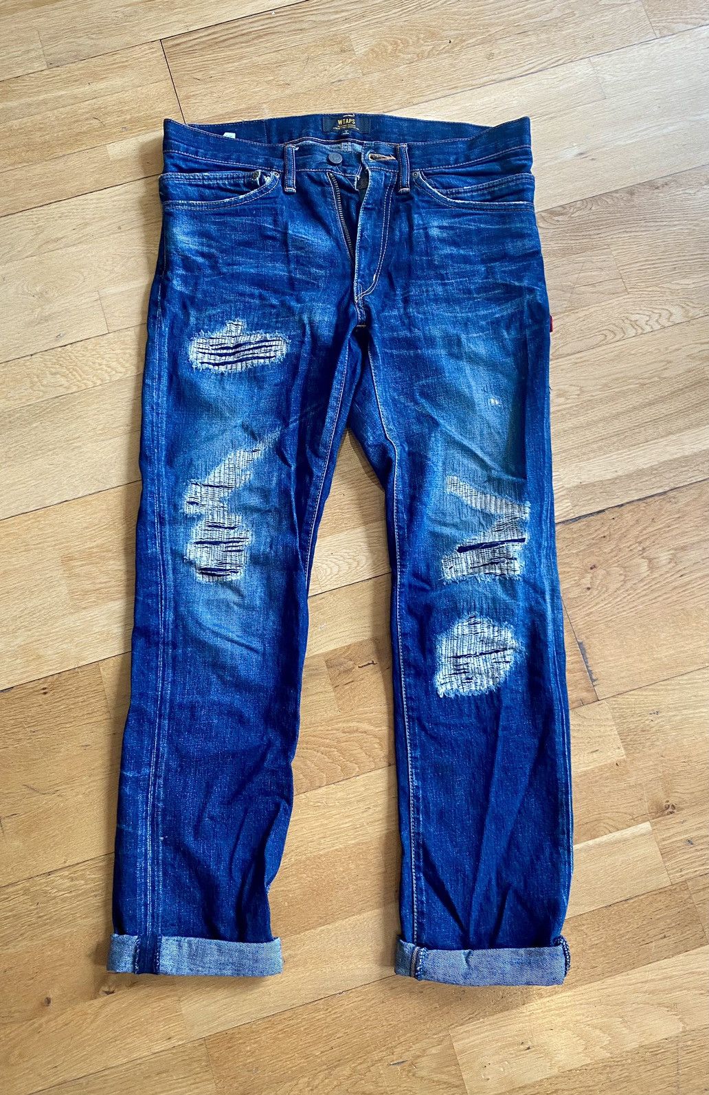 Wtaps WTAPS Ripped Denim | Grailed